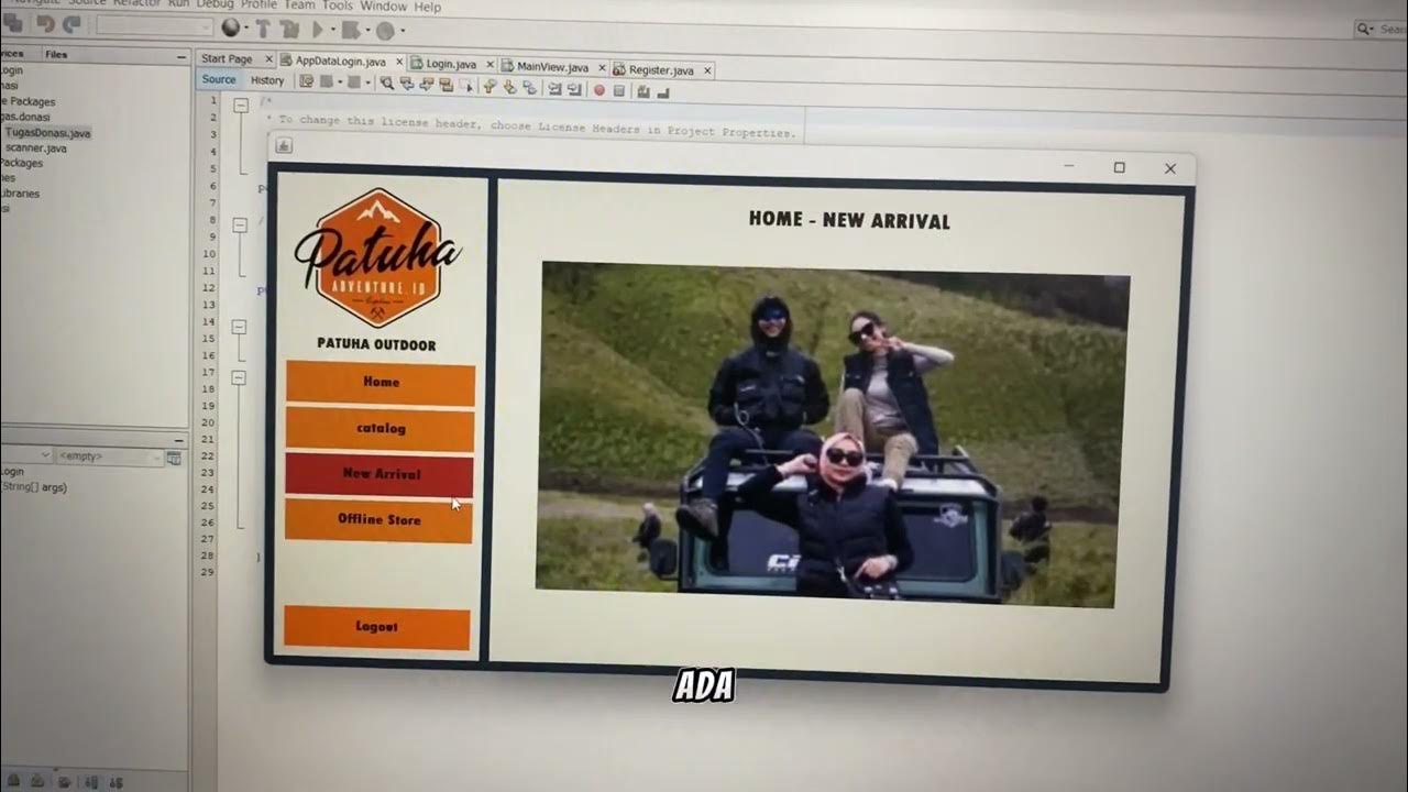 TUGAS BESAR KONSEP BAHASA PEMROGRAMAN DASAR || APLIKASI DESKTOP || REYHAN FAUZAN WIJAYA - YouTube