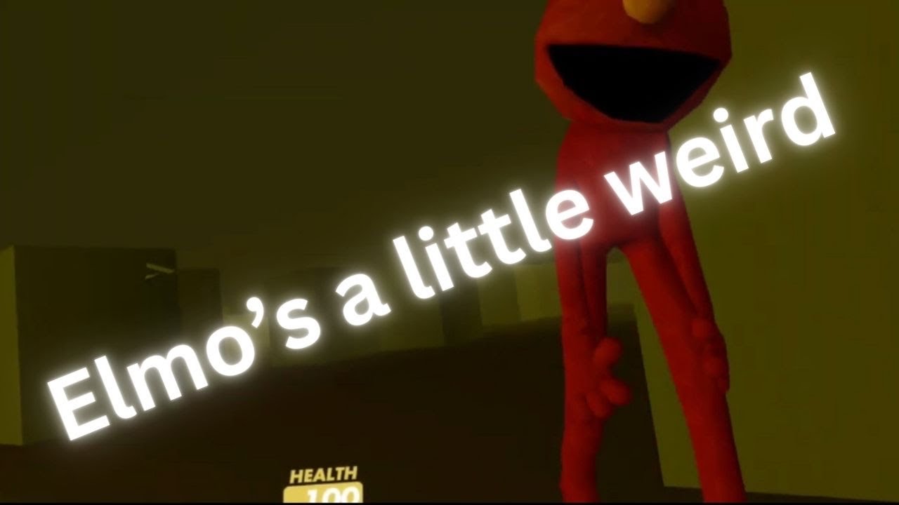 Elmo has gone a little crazy | ^GMOD-Nextbots | Rec Room - YouTube