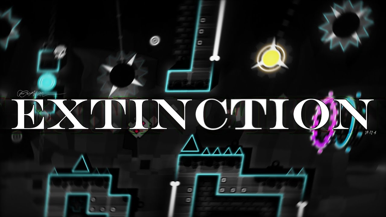 Geometry Dash | Extinction [Demon 10*] haoN (3/3 Coins) - YouTube