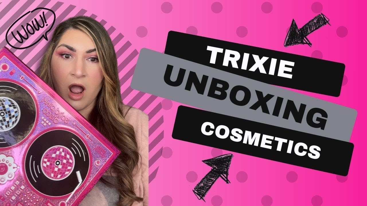 I Bought A WHOLE Trixie Cosmetics PR Box: Unboxing and Try on - YouTube