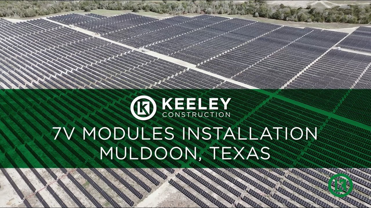 Keeley Construction | 7V Solar Panel Module Spotight - YouTube