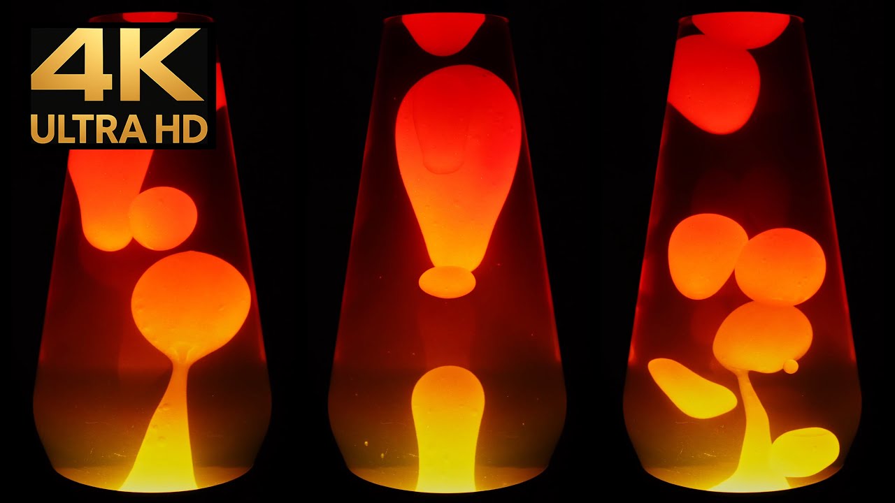 12 Hour Lava Lamp Relaxation with Ambient Music | Sleep, Focus, Chill # ...