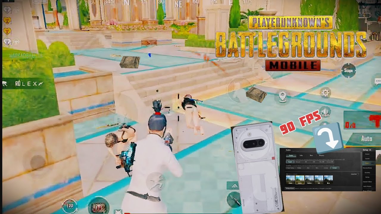 First bgmi Montage in Nothing 3a With 90 fps 💀🔥 #bgmi #gameplay #pubg # ...