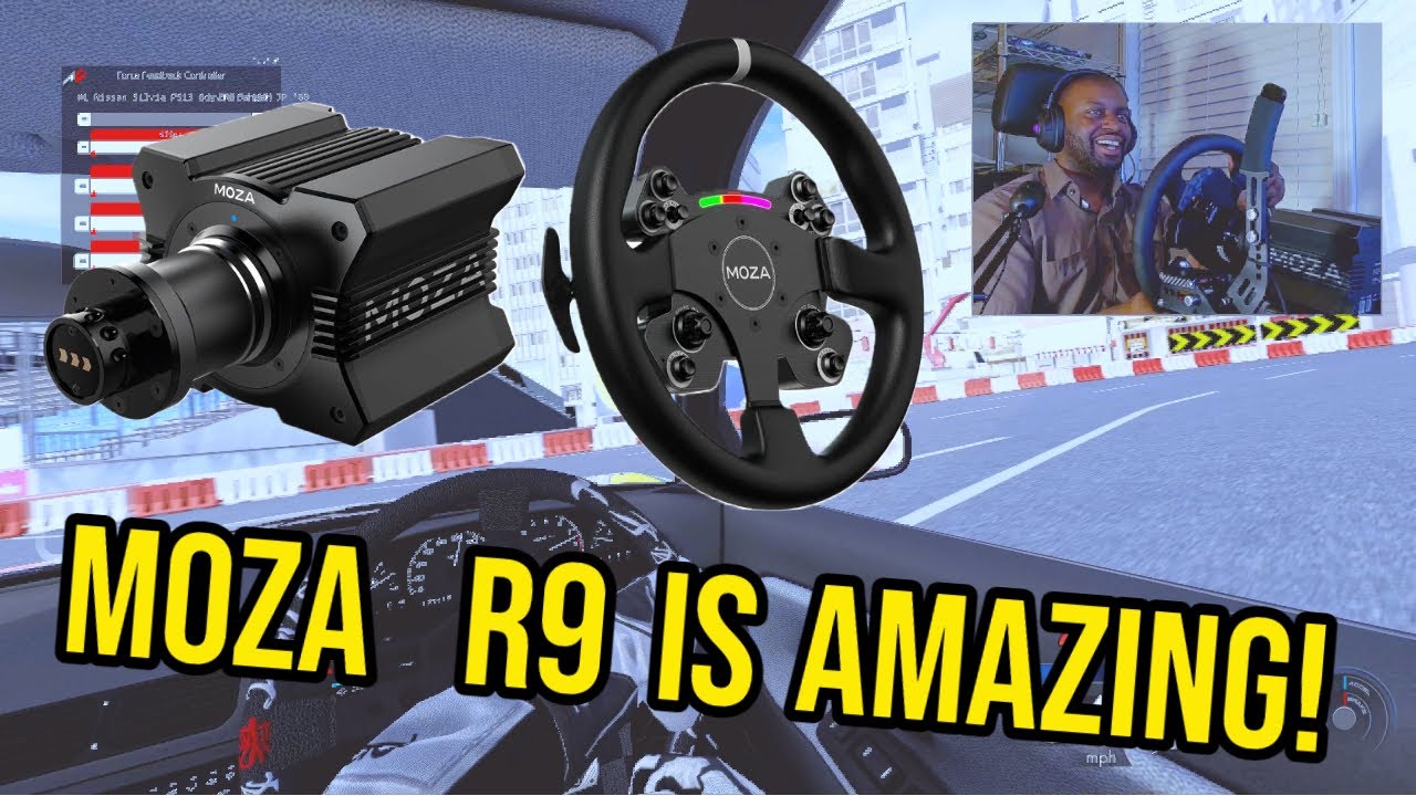 First Impressions Of My New MOZA R9 Direct Drive Wheel! (Goodbye ...
