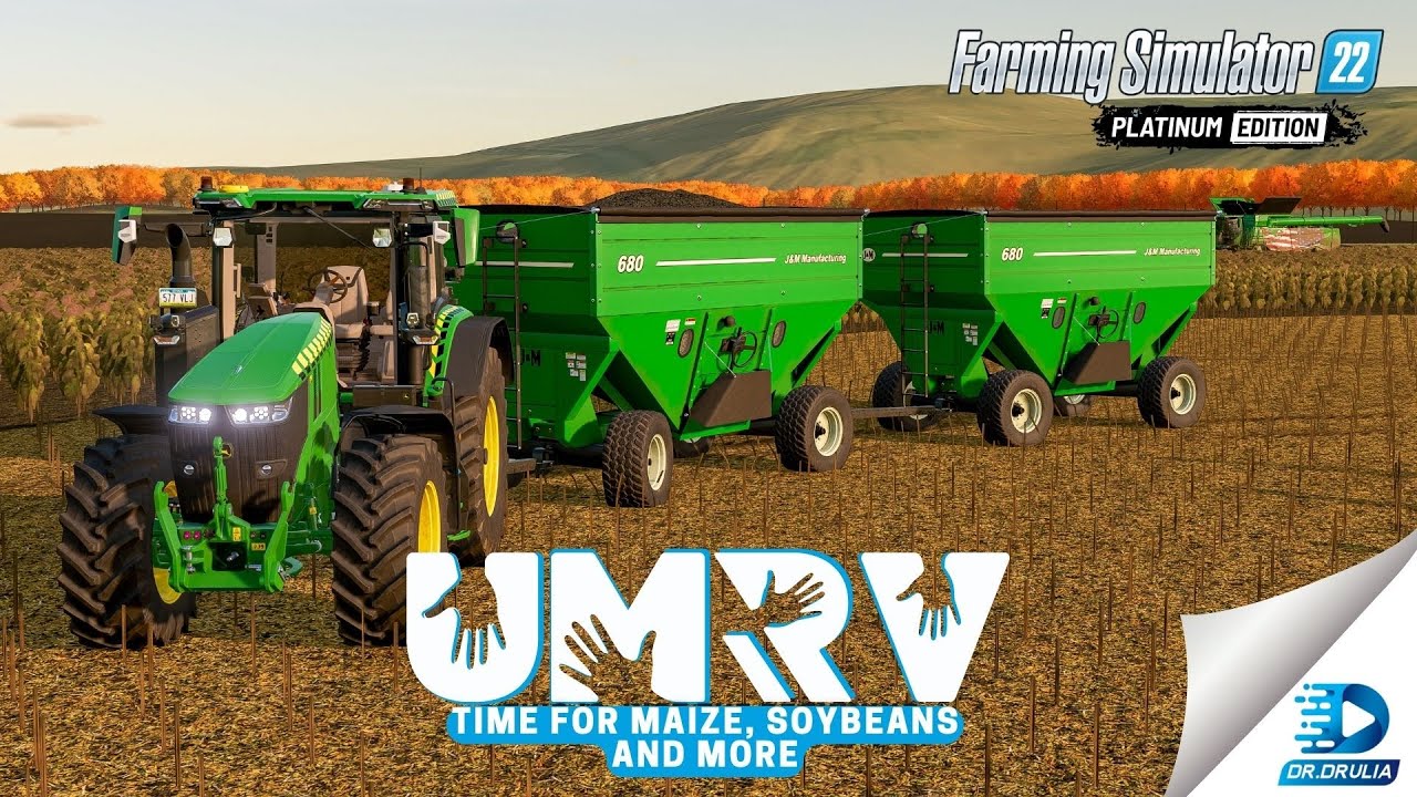 CONQUER UMRV FS22 - PART 6 - SUNFLOWERS, SOYBEANS - HARVEST SEASON # ...