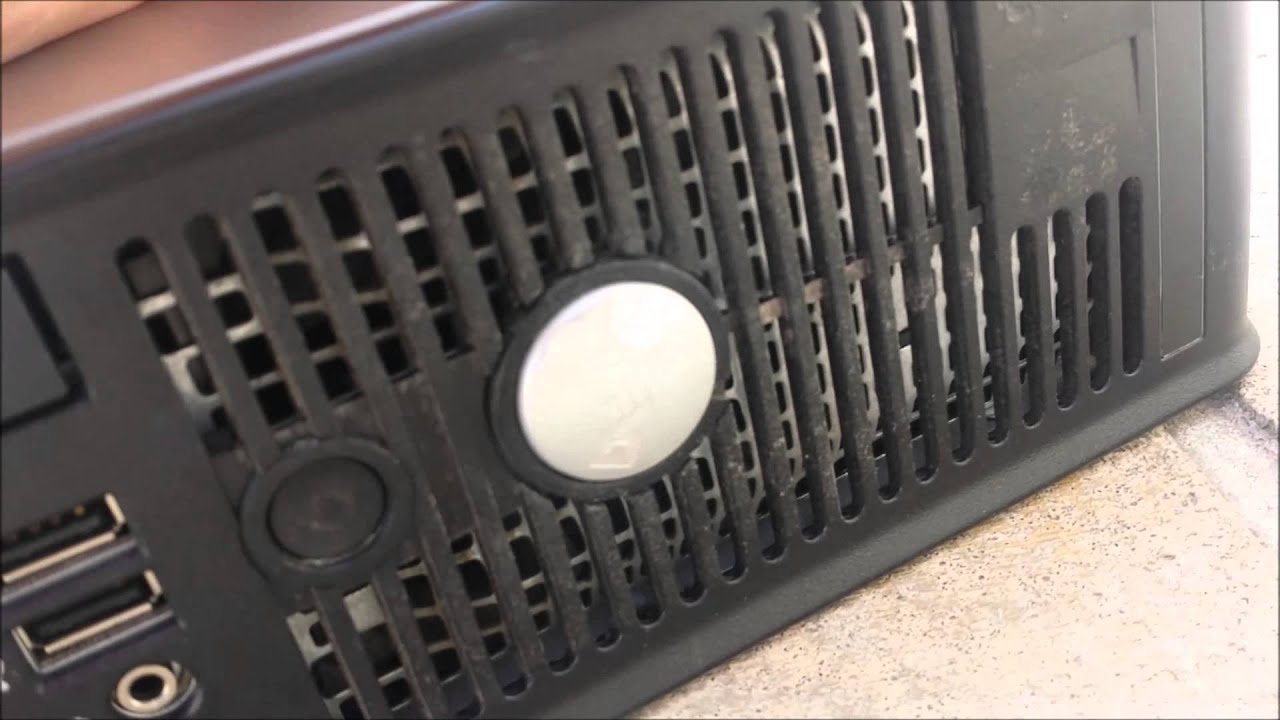 Blowing out dust from a computer with a leaf blower - YouTube