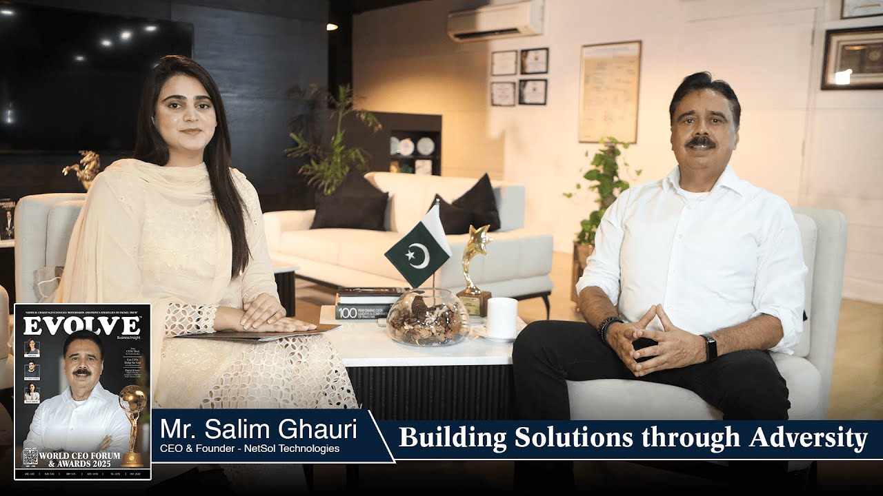 How Mr. Salim Ghauri Built NetSol Against All Odds & Transformed Tech ...