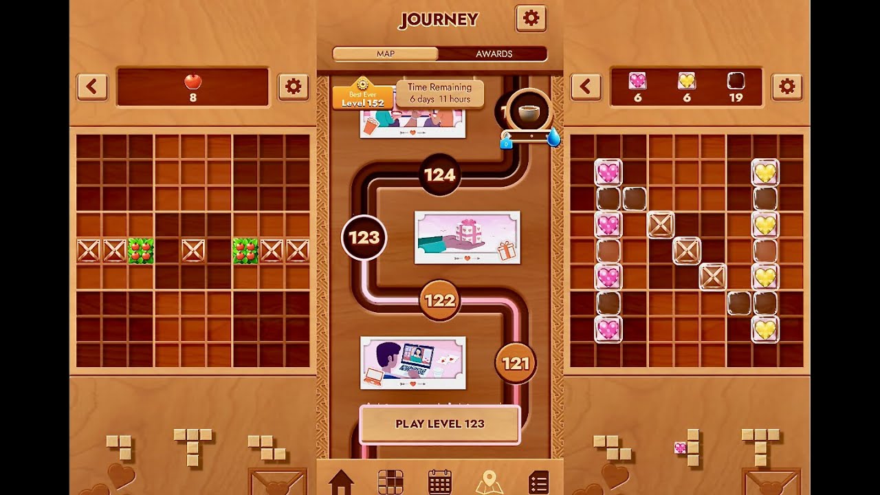 Valentine's Day - Levels 123 to 124 - YouTube