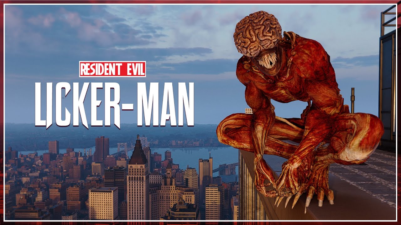 MARVEL´S SPIDER-MAN | LICKER MOD GAMEPLAY ! - YouTube