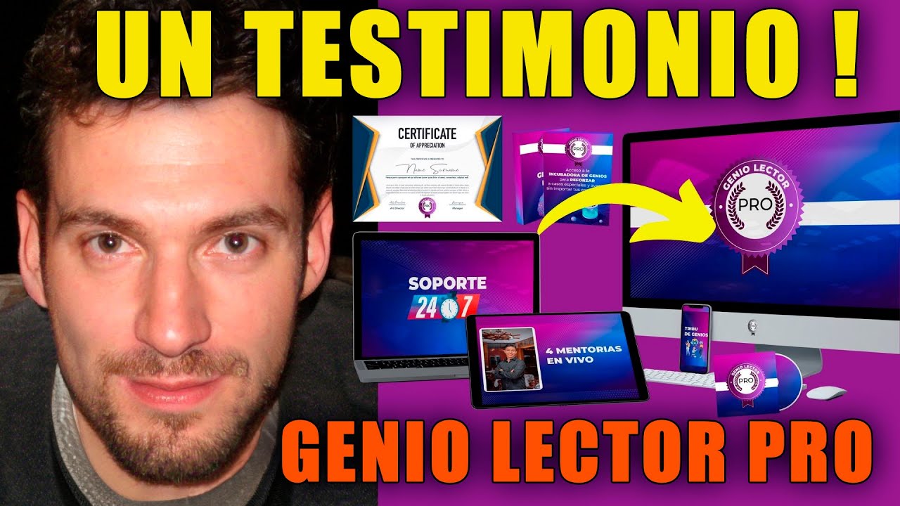 Genio Lector Pro | Genio Lector Pro Testimonio | Curso Genio Lector Pro ...