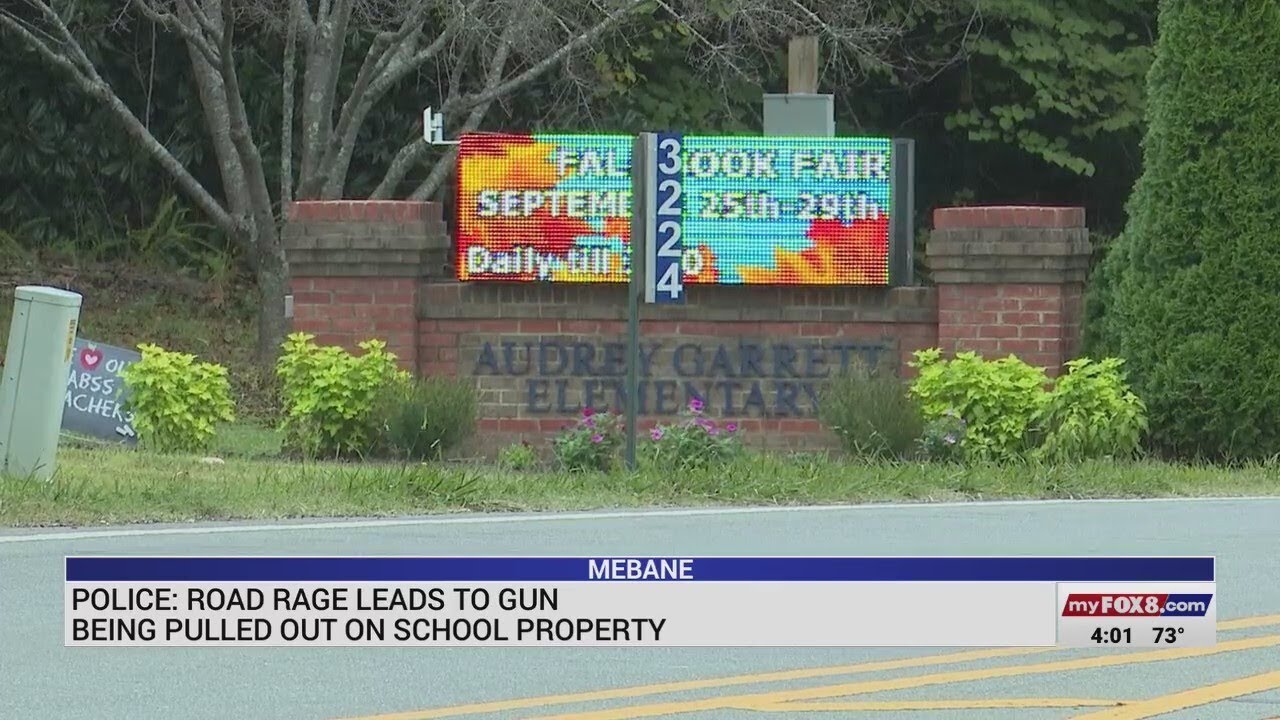 Road rage leads to gun being pulled on school property in Mebane ...