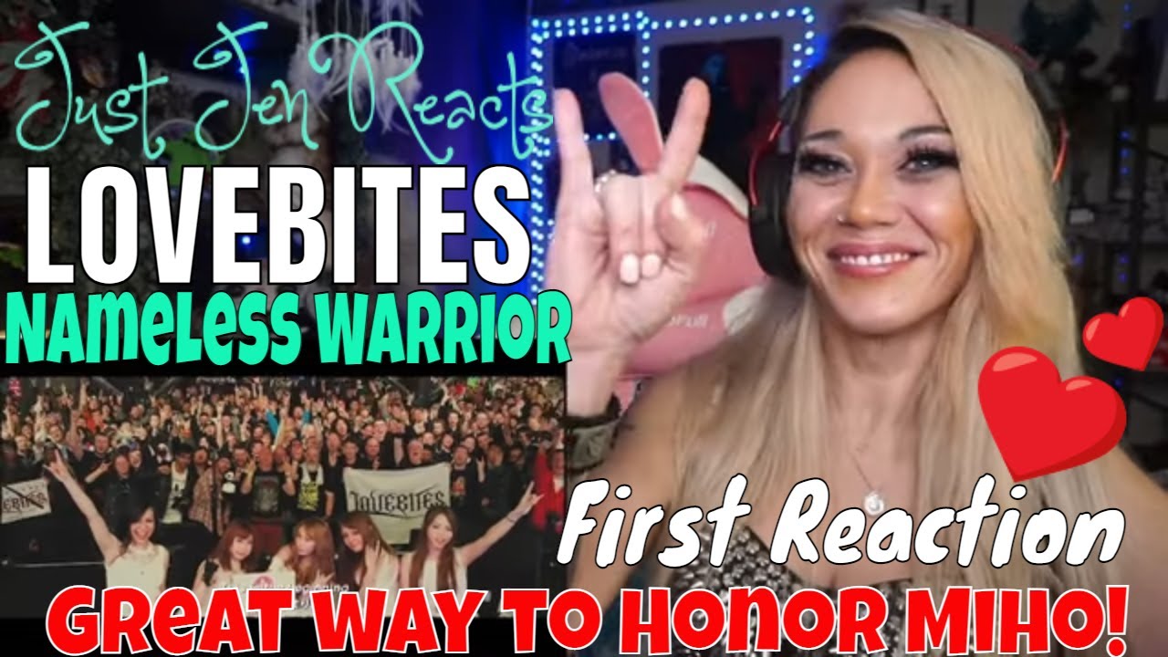 LOVEBITES Nameless Warrior REACTION | Reaction Video | Just Jen Reacts ...