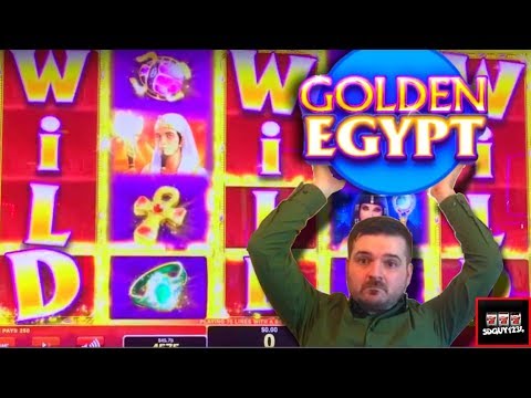 Let's Take A Trip Down The Nile - Golden Egypt Slot Machine Live Play ...