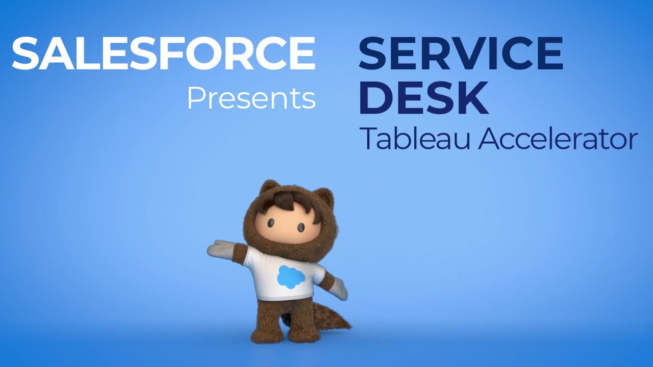 Tableau Accelerator: "Service Desk" - YouTube