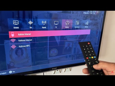 Beko TV Televizyon Kablolu İnternete Bağlanma