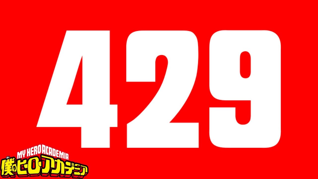 MY HERO ACADEMIA Chapter 429 LIVE Reaction #myheroacademia429 - YouTube
