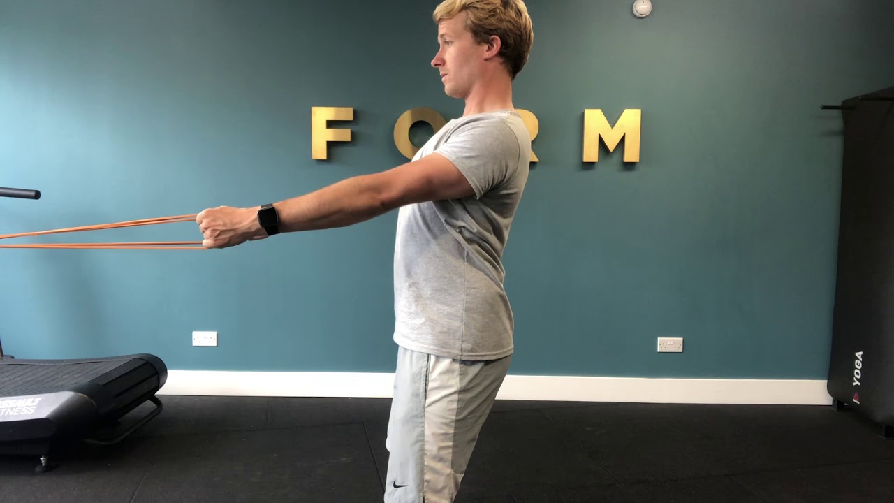 Scapula Setting with Row - YouTube