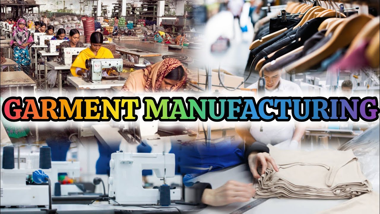 Complete Garment Manufacturing Process - YouTube