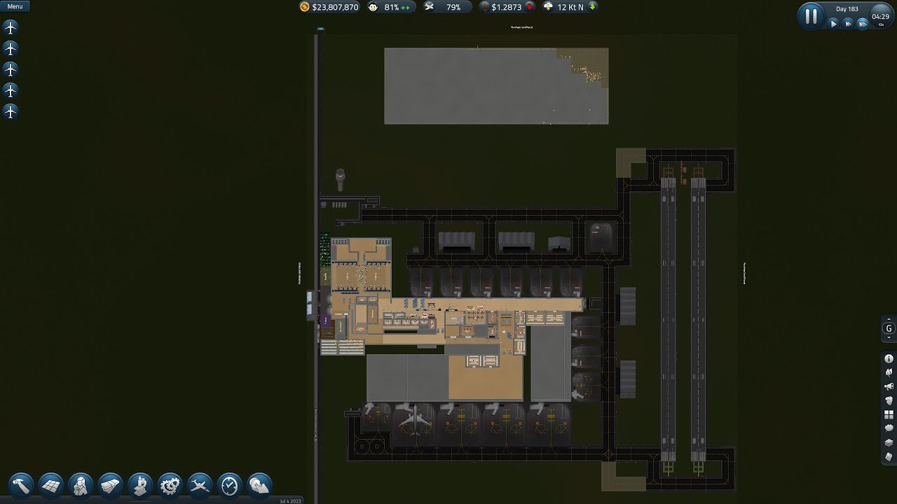 SimAirport | New Airport Layout - YouTube