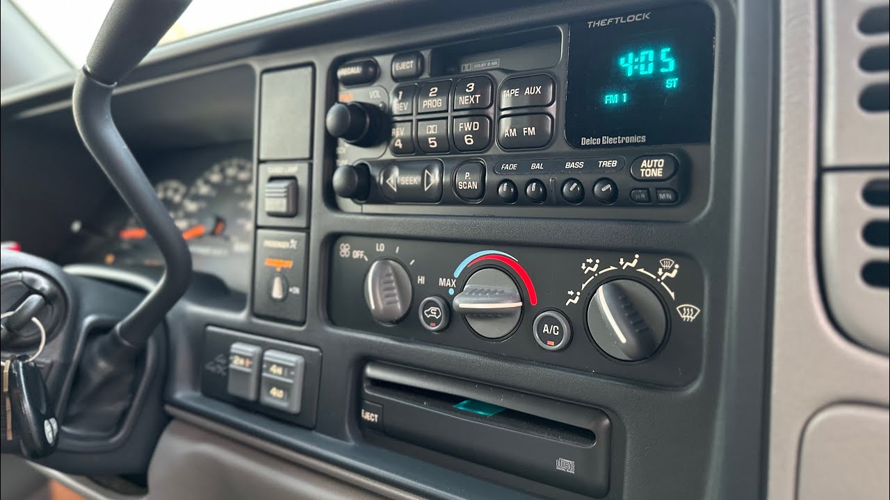 Interior Functions - 1998 Chevrolet K1500 - YouTube