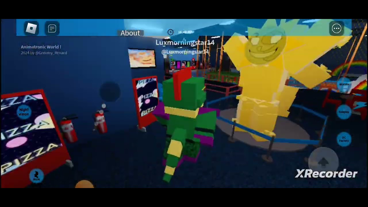 Meeting Roxy Wolf (Roblox FNAF RP) - YouTube