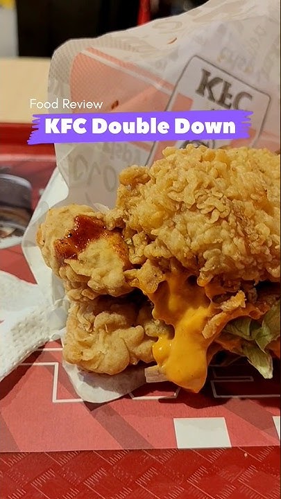 Double Down Kfc Review 🍗🌮 KFC commercial | Fried Chicken | Kfc Review # ...
