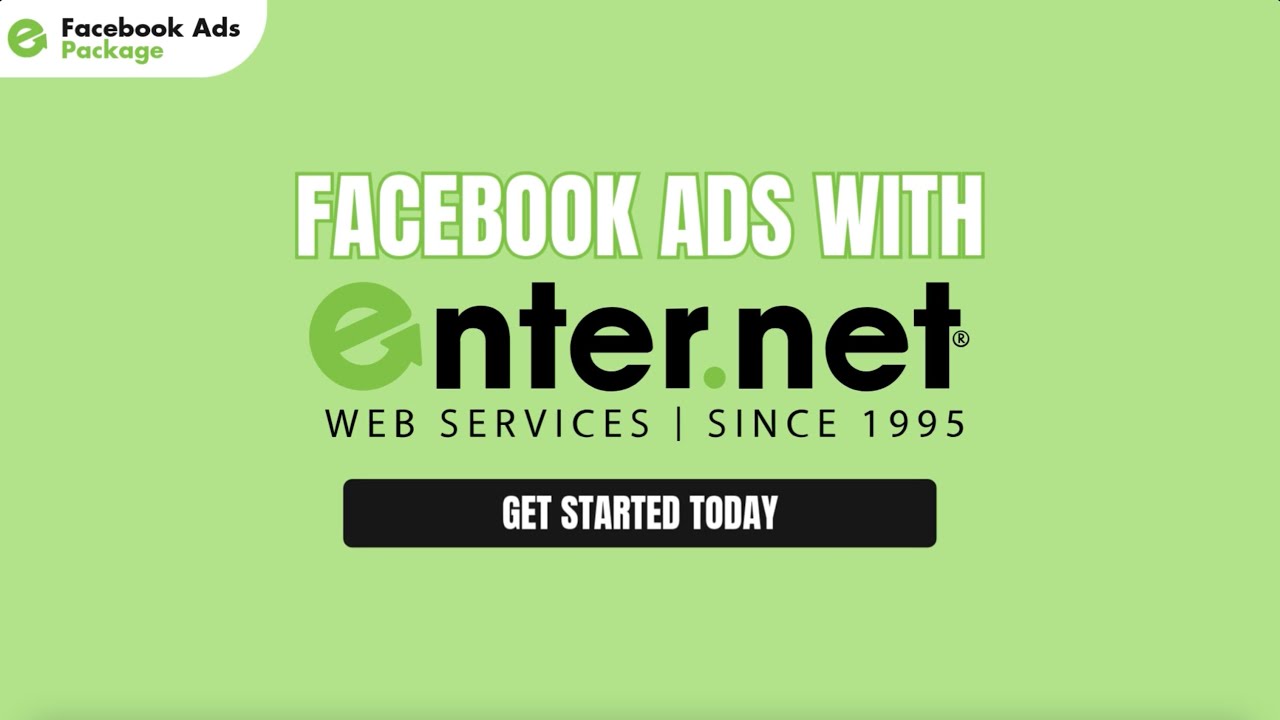 Facebook Ads Management With Enter.Net - YouTube