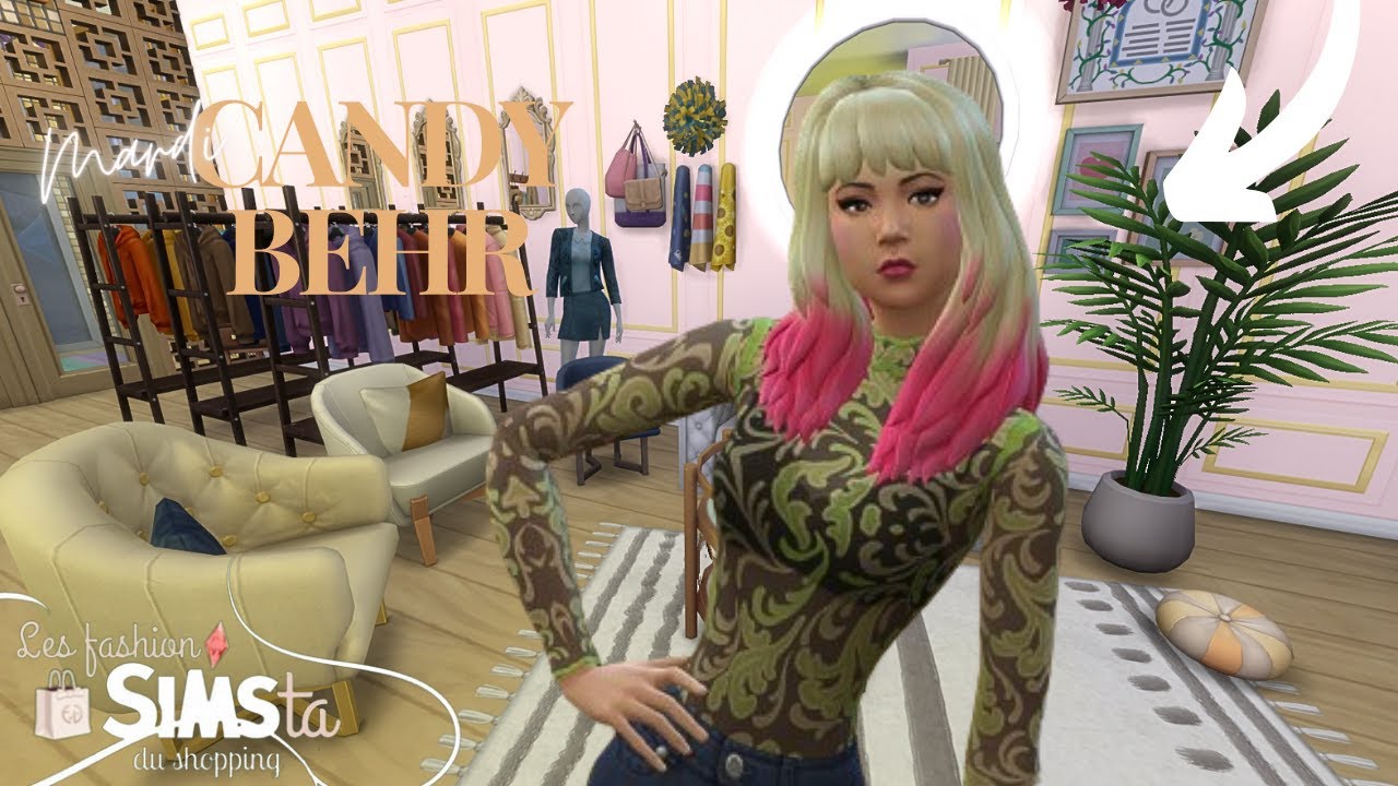 Les fashionSIMSta du shopping 🛍 | CANDY BEHR - Stylée en chemise | Sims ...