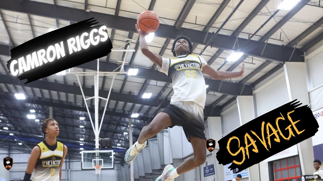 2027 wing man Camron Riggs is ahead of his time! Highlight vs 9th ...