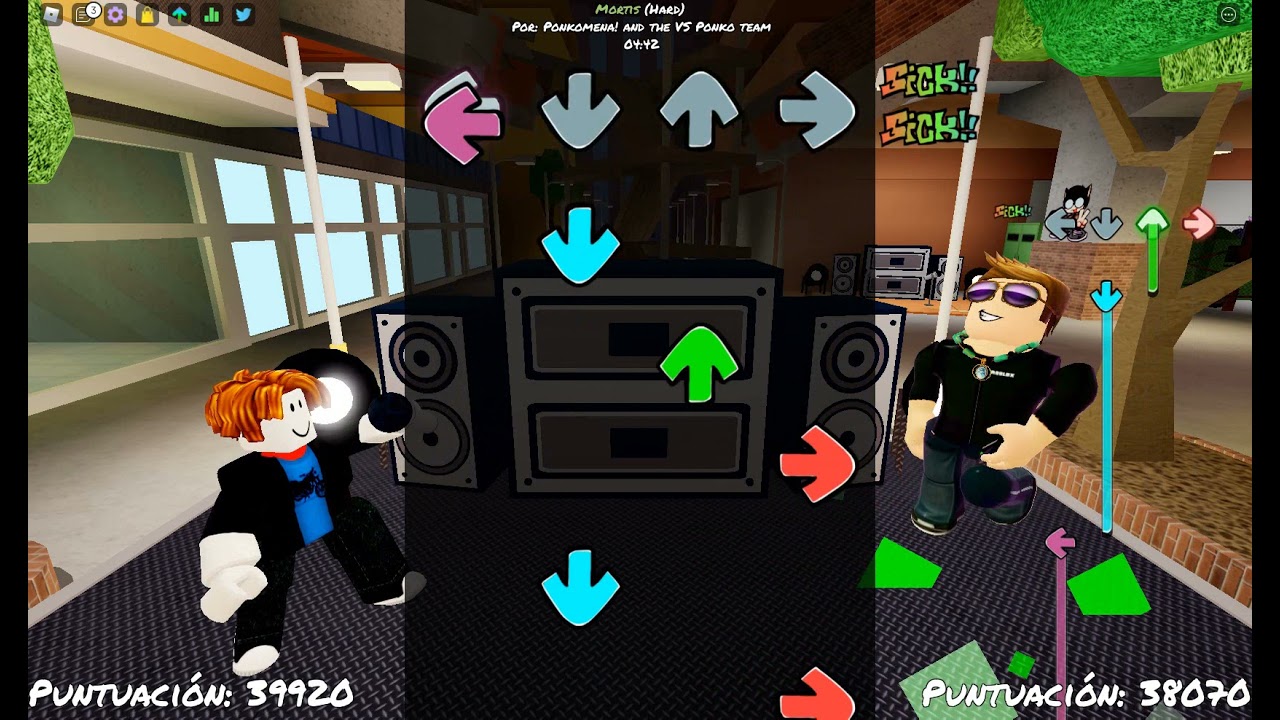 NUEVA ACTUALIZACION Y NUEVO MOD VS Ponko [ROBLOX FNF] - YouTube