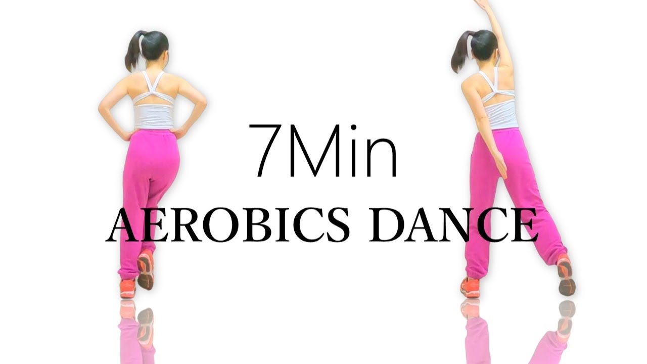 7Min AEROBICS DANCE For Beginners | Cardio Workout at Home - YouTube