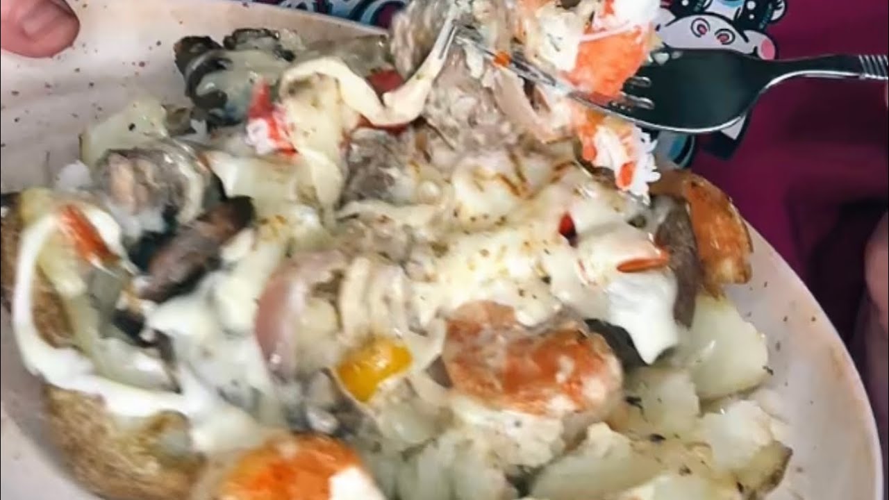 Surf & Turf Jacket Potatoes - YouTube