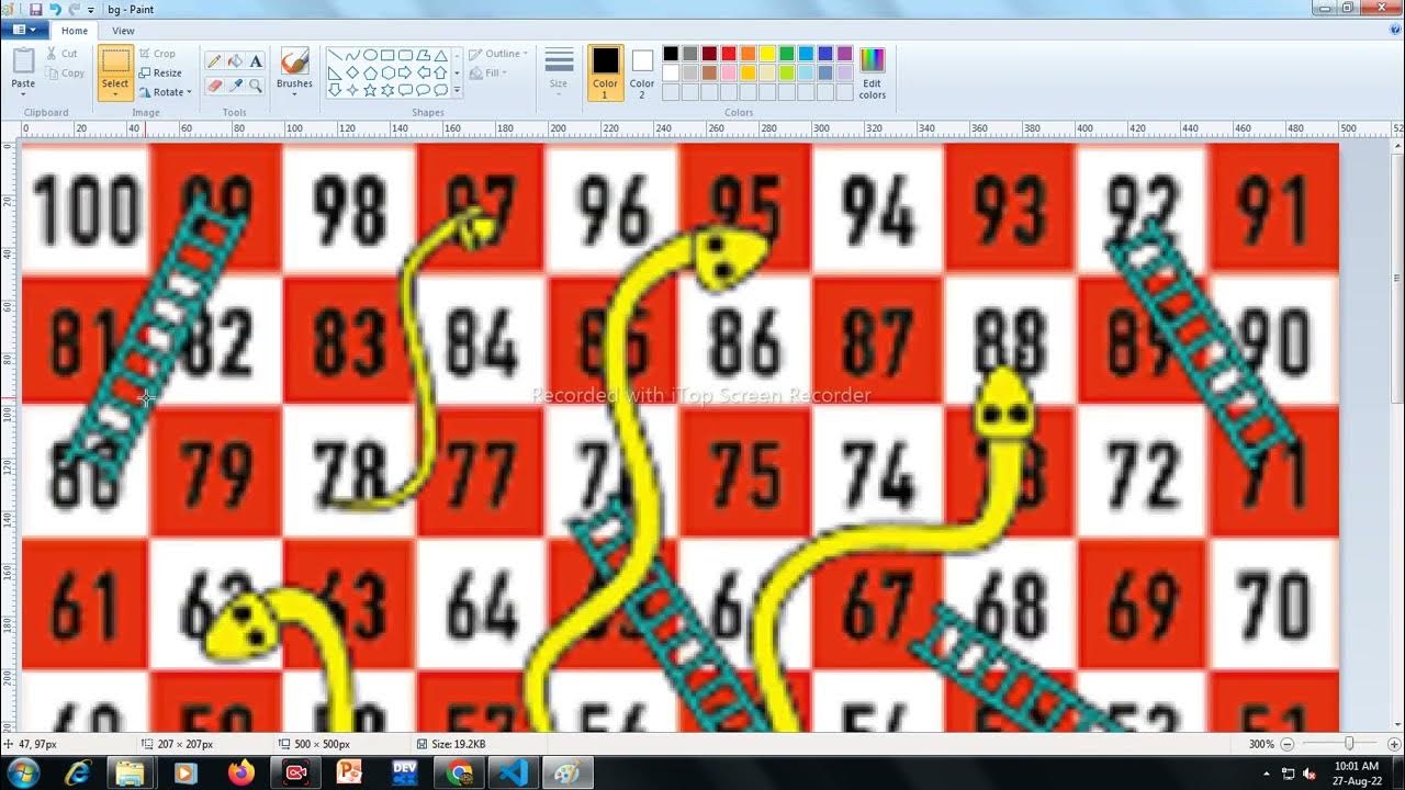 SNAKES AND LADDERS | HTML | JS | CSS | ISHIM CODE - YouTube