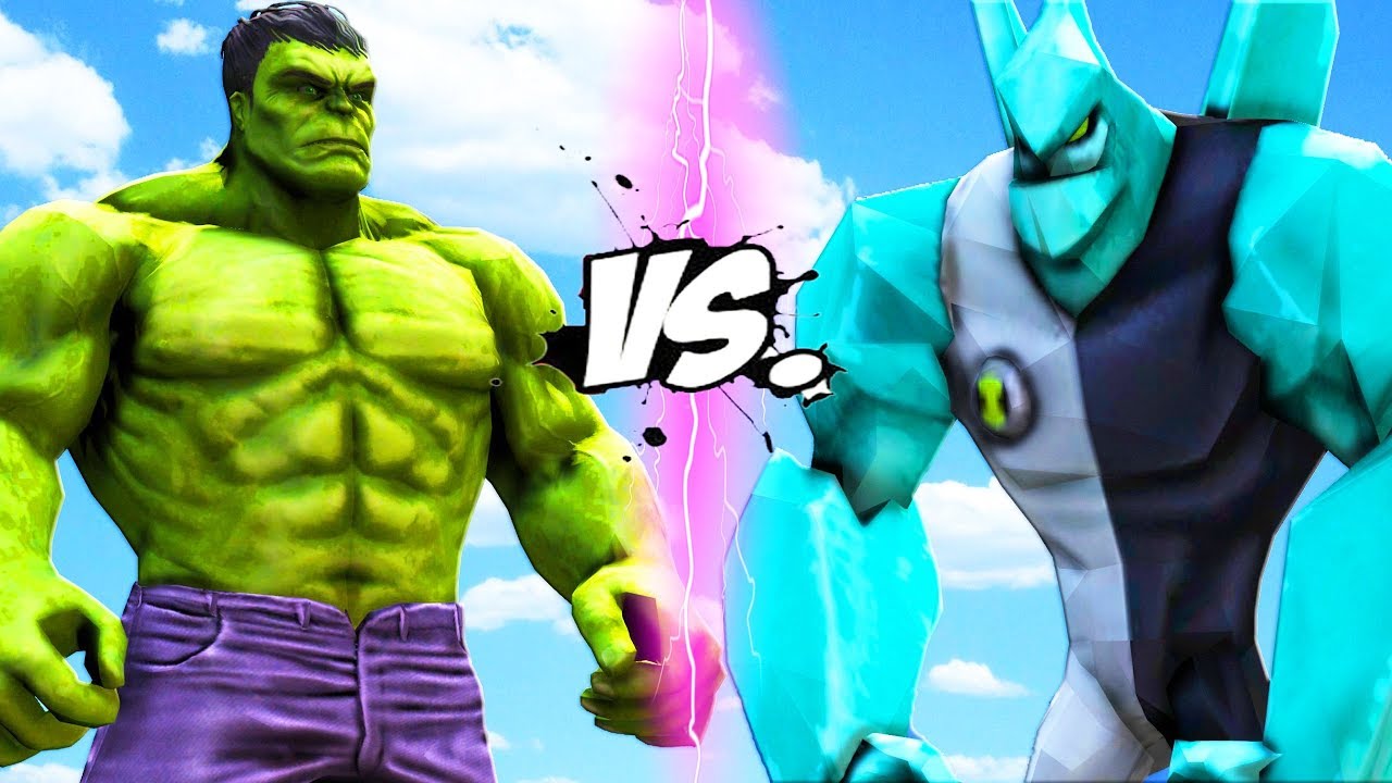 HULK VS DIAMONDHEAD - BEN 10 - YouTube