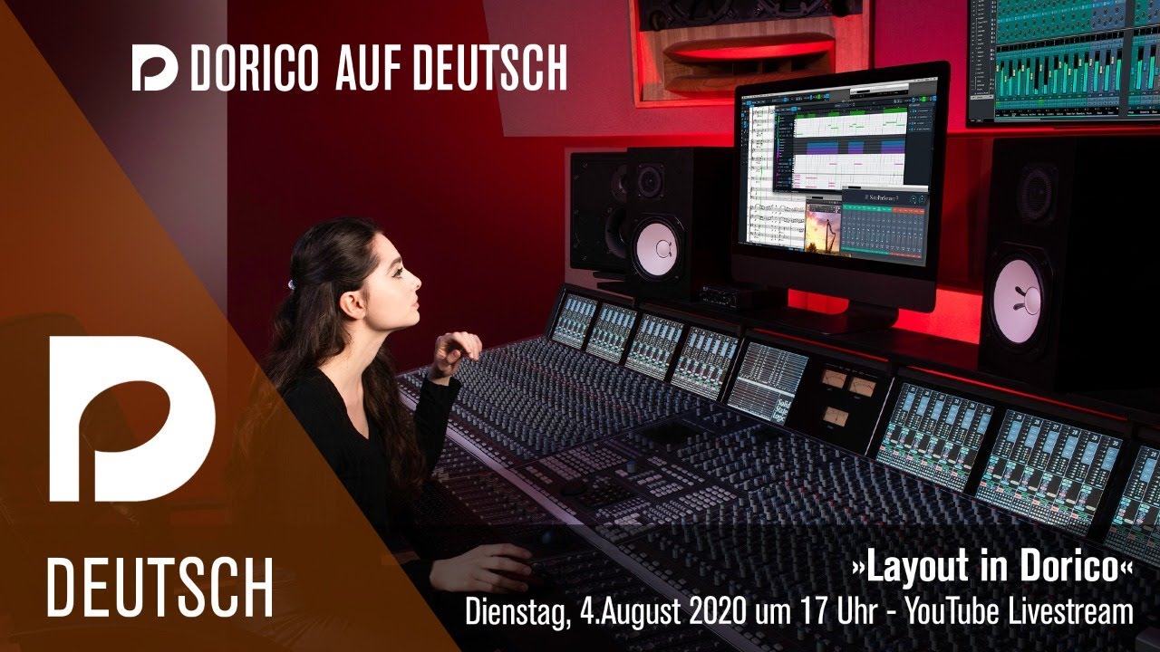 Layout in Dorico | "Dorico auf Deutsch" Live-Stream mit Markus Hartmann ...