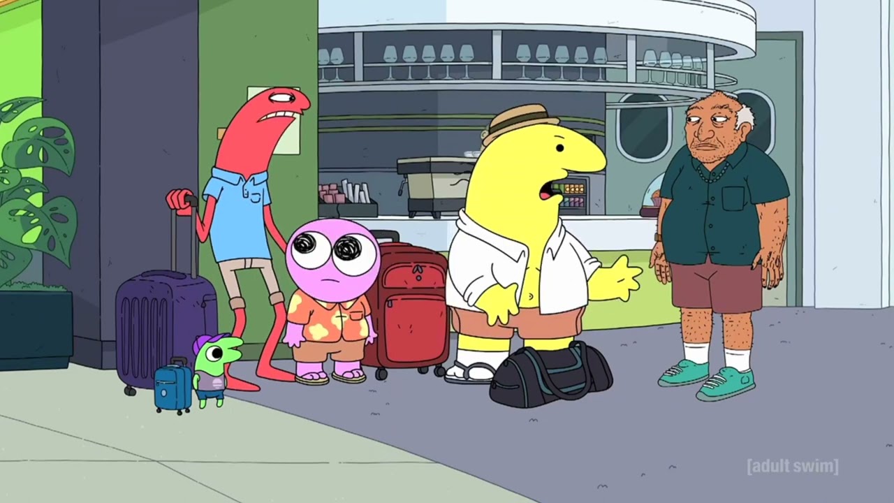 Smiling Friends: Are you a tourist? - YouTube