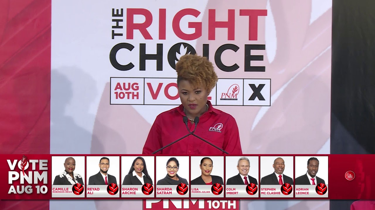 Dr Nyan Gadsby Dolly - PNM General Election 2020 - YouTube