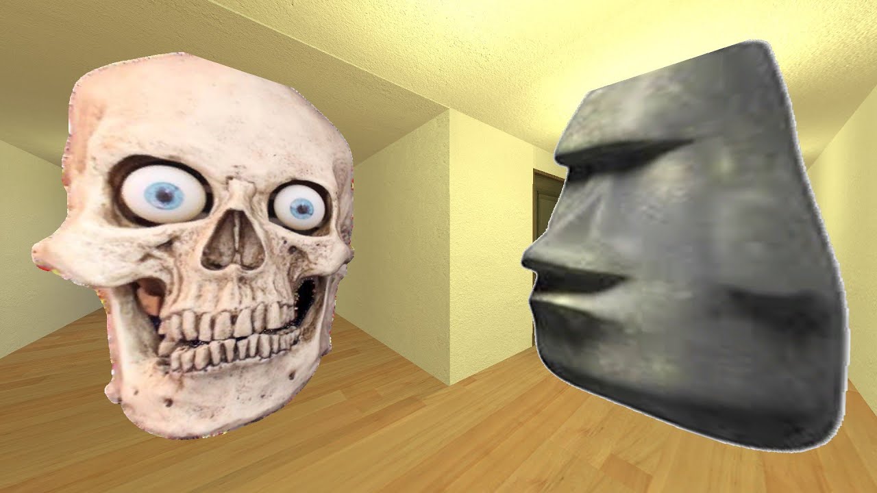 Skull and Moai Nextbot Gmod | Garry's Mod - YouTube
