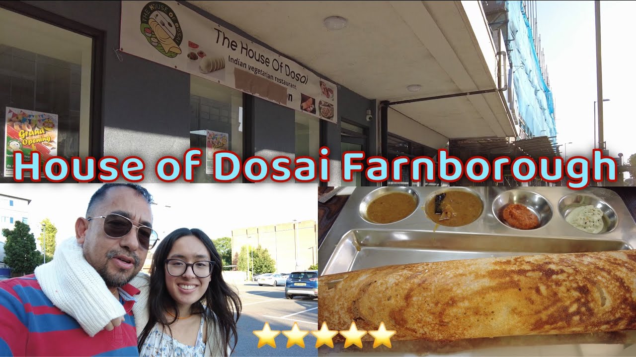 First Dosa restaurant in Farnborough Town! We are Dosa Lover.. - YouTube