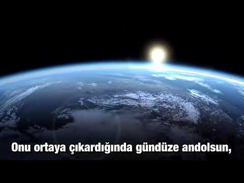 Abdullah Altun Şems Suresi Mealli.