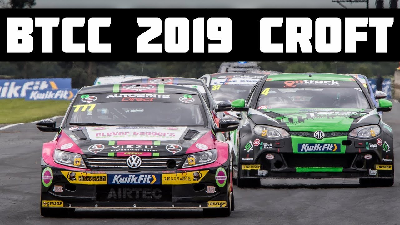 BTCC 2019 Croft | A Day in The Life of A BTCC Driver - YouTube