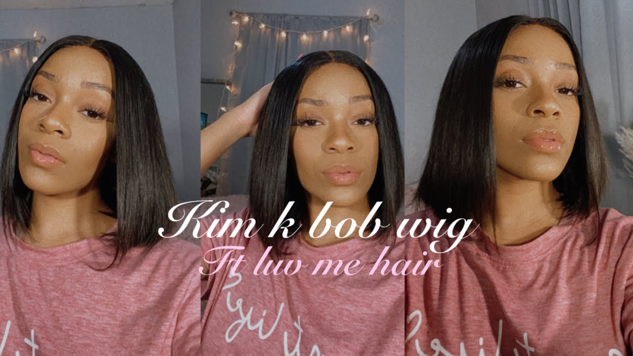 Styling Bob wig FT. Luv me hair - YouTube