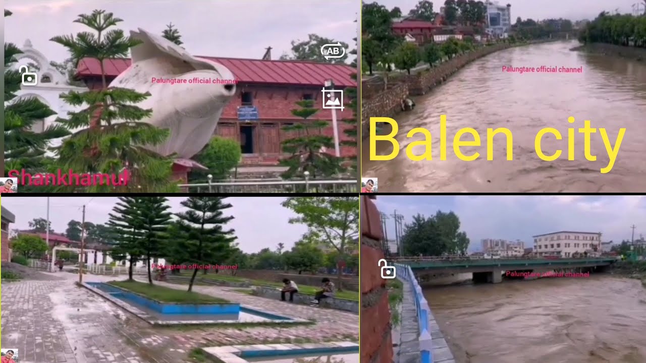 Balen city Raining time shankhamul kathmandu nepal - YouTube