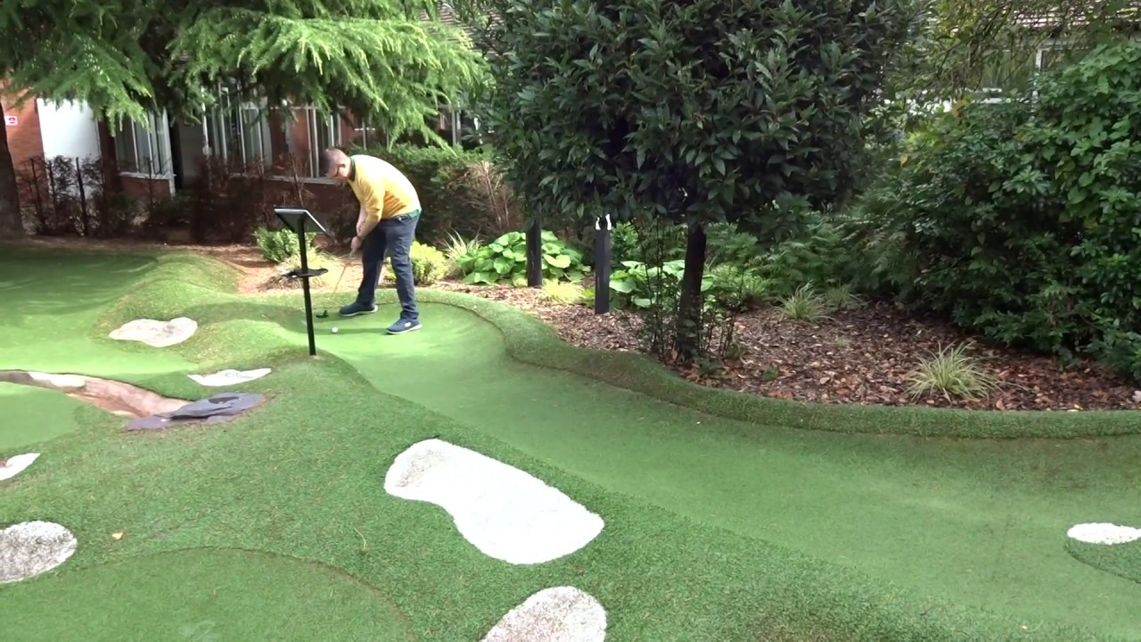 Ryder Legends Mini Golf course at The Belfry - Hole 6 - YouTube