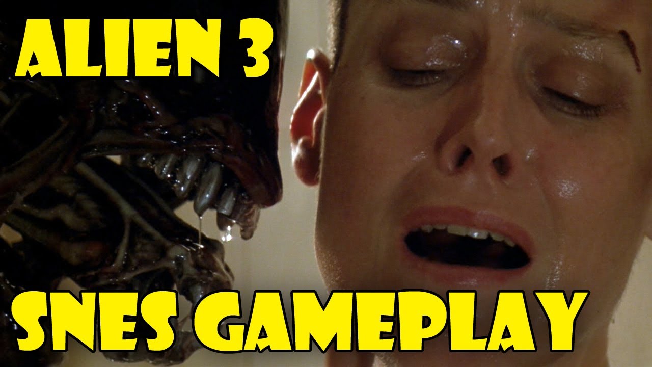 Alien 3 Super Nintendo (SNES) gameplay. "Game over man" - YouTube