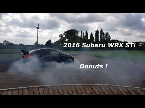 2016 Subaru WRX STi Donuts