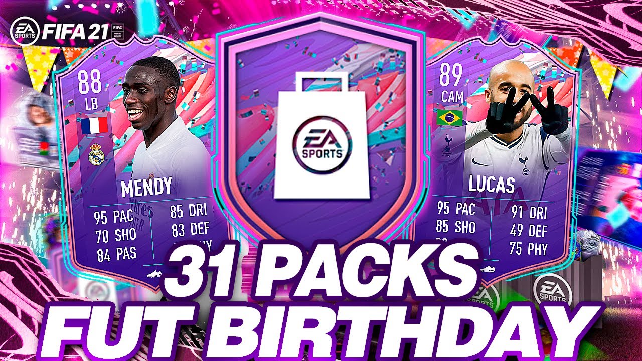 FIFA 21 | 💥 31 PACKS LEMBRANÇA FUT BIRTHDAY || LINKER || - YouTube