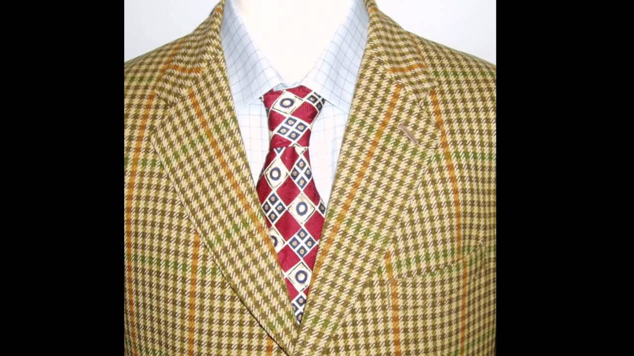 English Used Designer Tweed Jackets - English Wool - YouTube