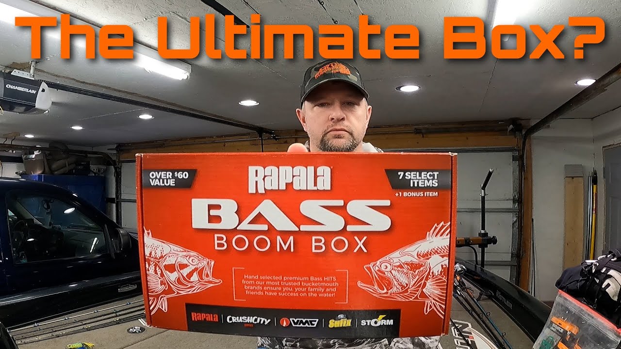 Rapala Bass Fishing Boom Box From Scheels Sports - YouTube