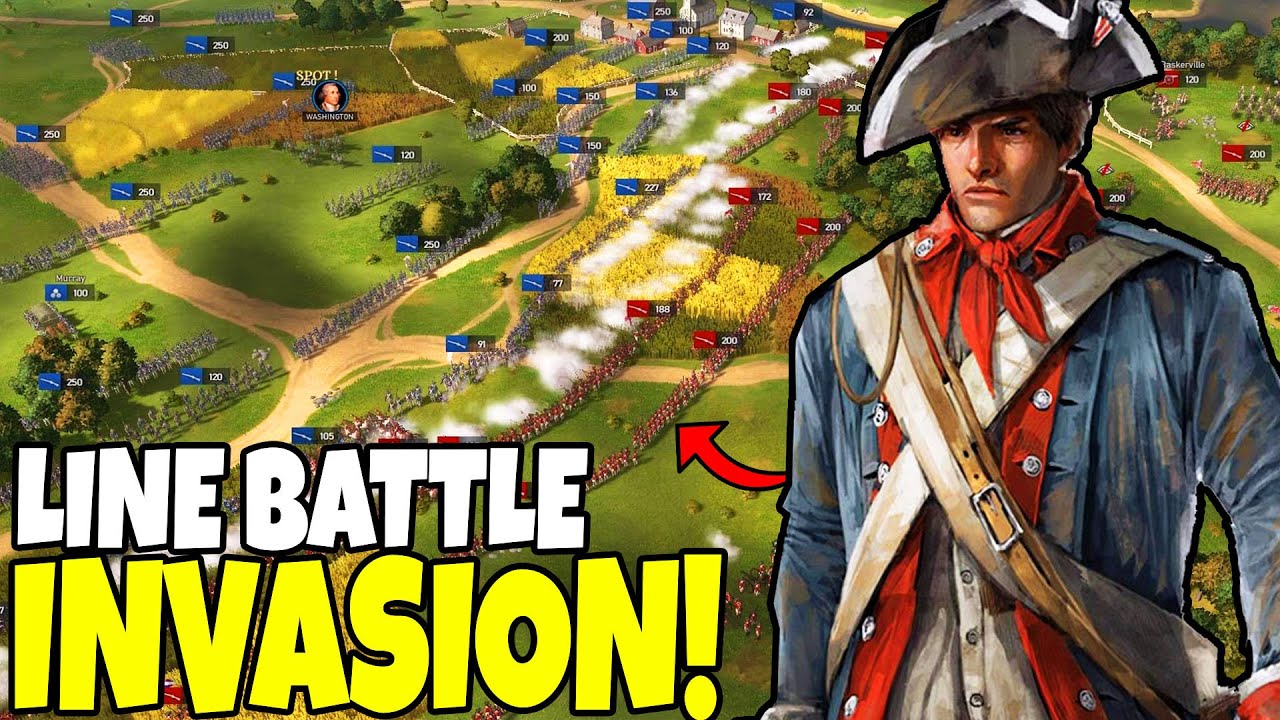 Red Coat INVASION of Line Battle DEFENSE! - Ultimate General: American ...